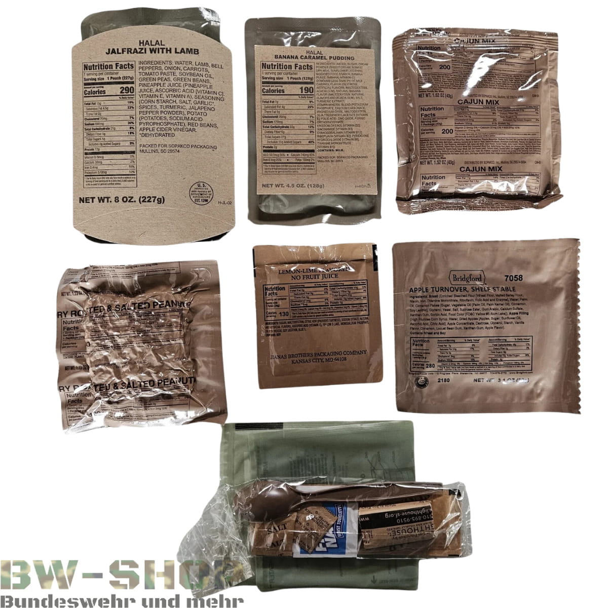 Original US Army MRE "Halal" | BW-Shop